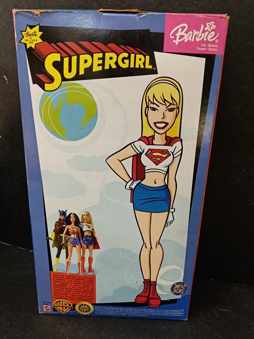 Original Barbie DC Comics Supergirl *RARE* Authentic Doll Mattel ...