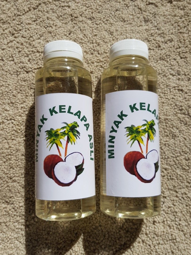 ORIGINAL COCONUT OIL 100%, Health & Nutrition, Health Supplements ...