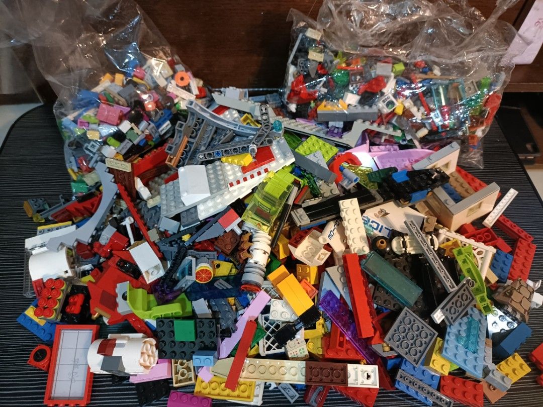 Original Lego loose mix parts, Hobbies & Toys, Toys & Games on Carousell