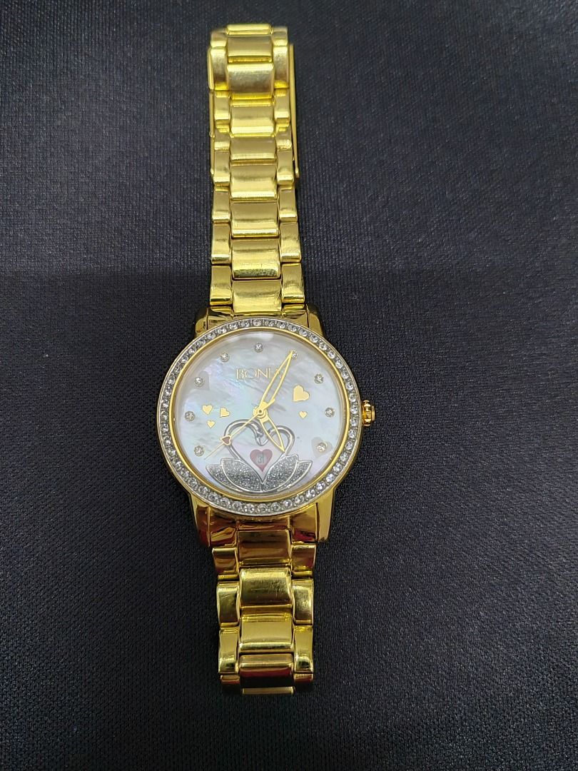 🔥Original Limited Edition Gold Bonia Watch, Women's Fashion, Watches ...