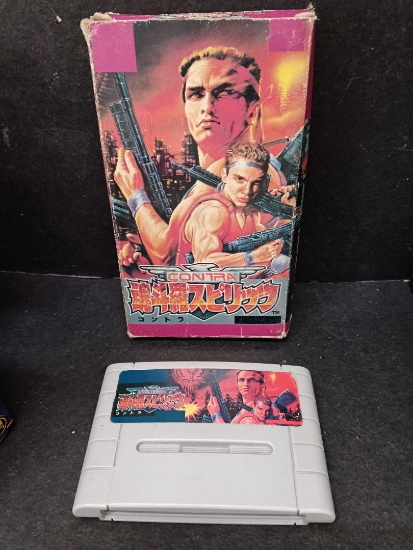 Original Famicom: CONTRA - Video Game Cartridge (Made in Japan) Vintage ...