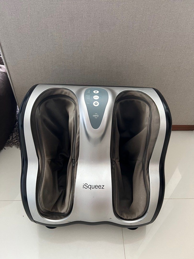Osim iSqueez foot massage, Health & Nutrition, Massage Devices on Carousell