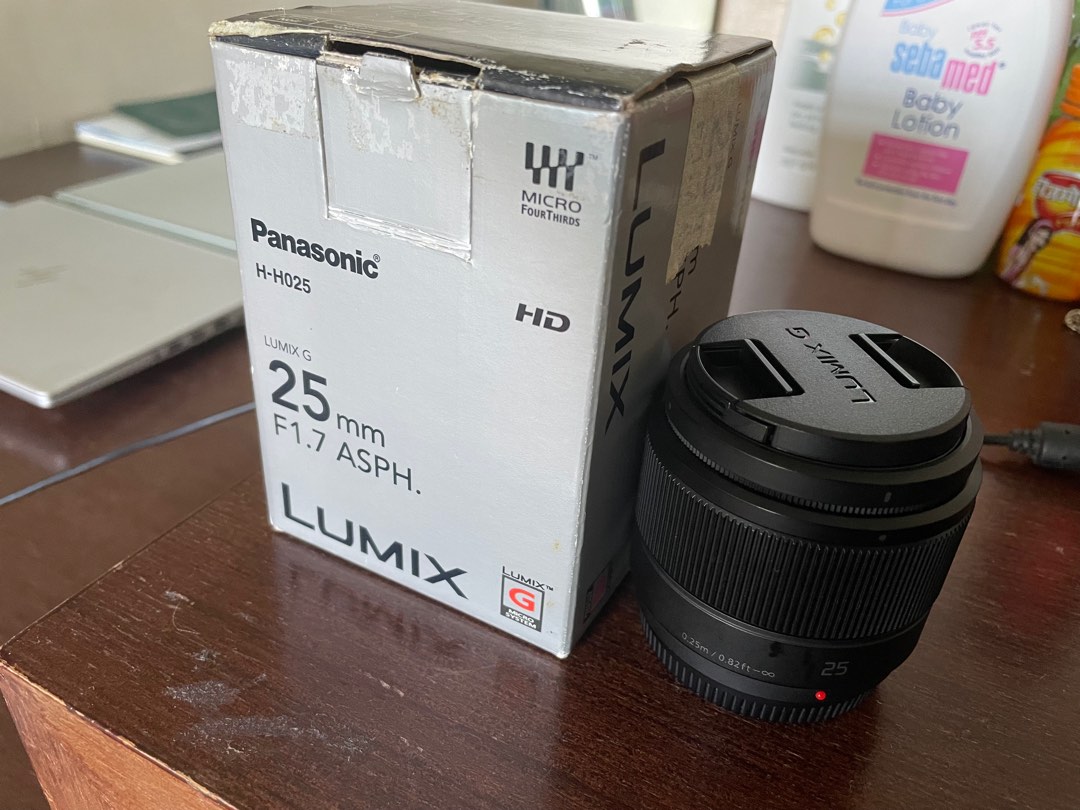 Panasonic Lumix 25mm f1.7 in good condition, Photography, Lens & Kits ...