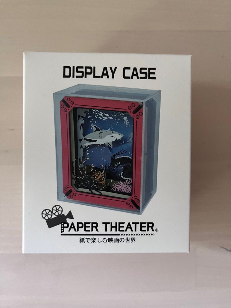paper theatre display case 紙劇場透明展示盒, 興趣及遊戲, 玩具 & 遊戲類 - Carousell