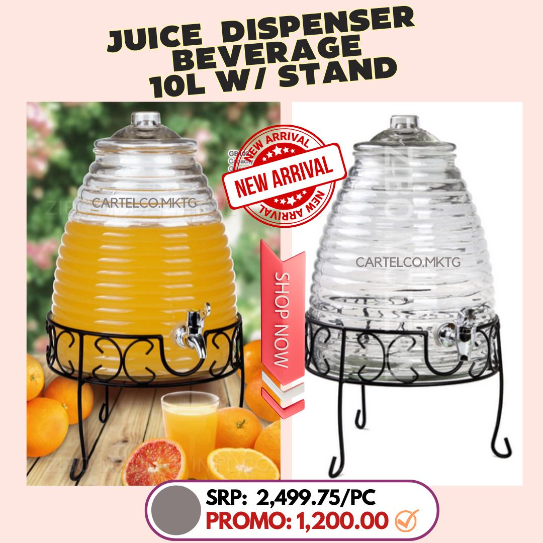 Party Servers, Event Server, Rental Glass Jars , Juice Jar Dispenser ...