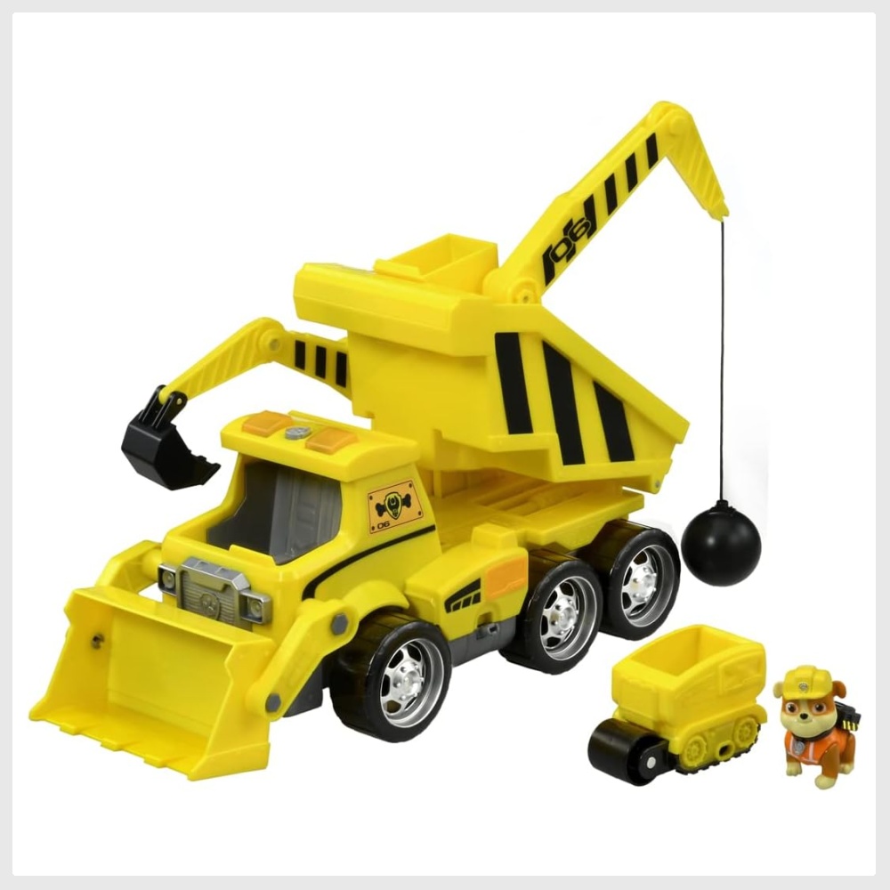 Paw Patrol Ultimate Rescue Vehicle Rubble Ultimate Bulldozer (Rubble ...