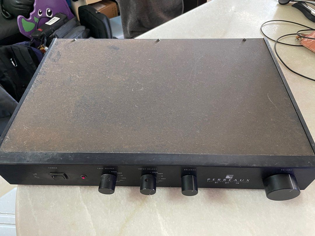 PERREAUX EP-3 Dual channel pre- amplifier, 音響器材, Soundbar、揚聲器、藍牙喇叭、耳擴 ...