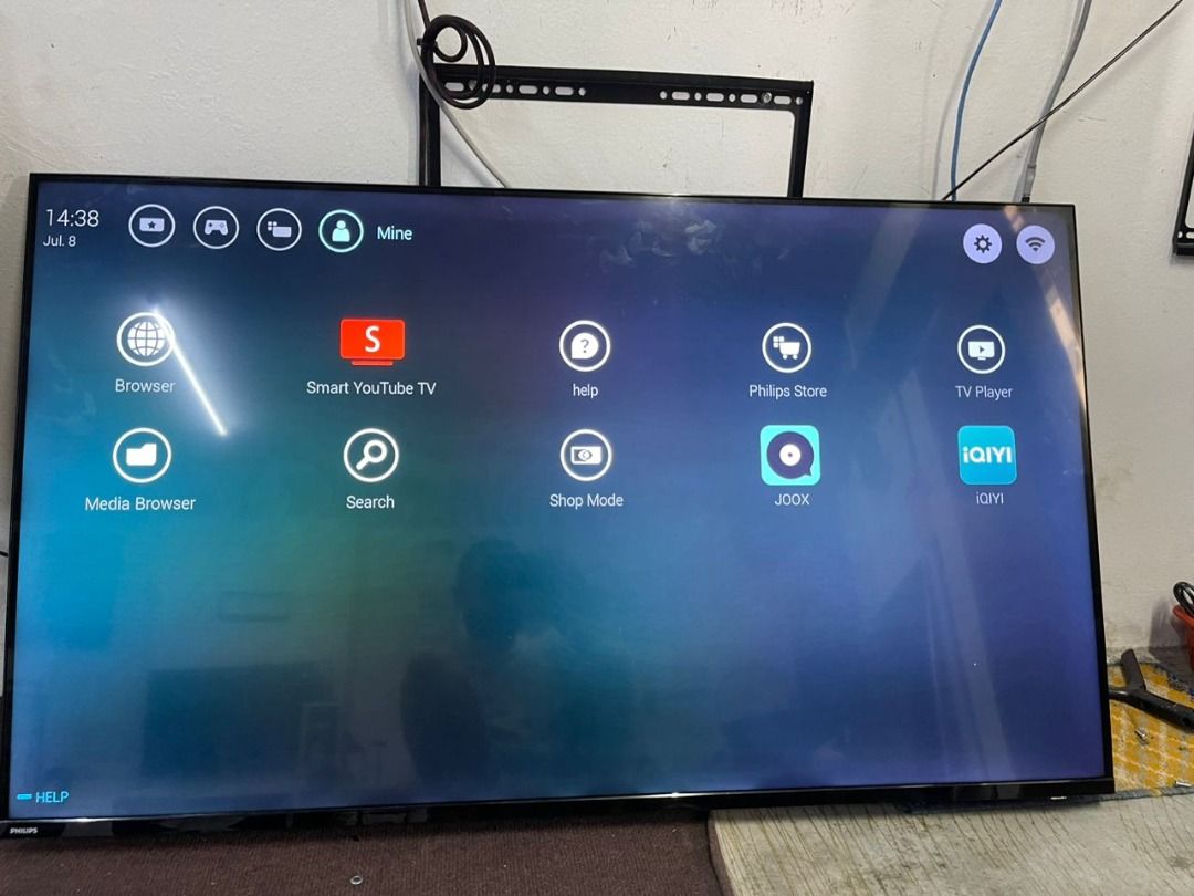 PHILIPS 55 inch smart led tv, TV & Home Appliances, TV & Entertainment ...