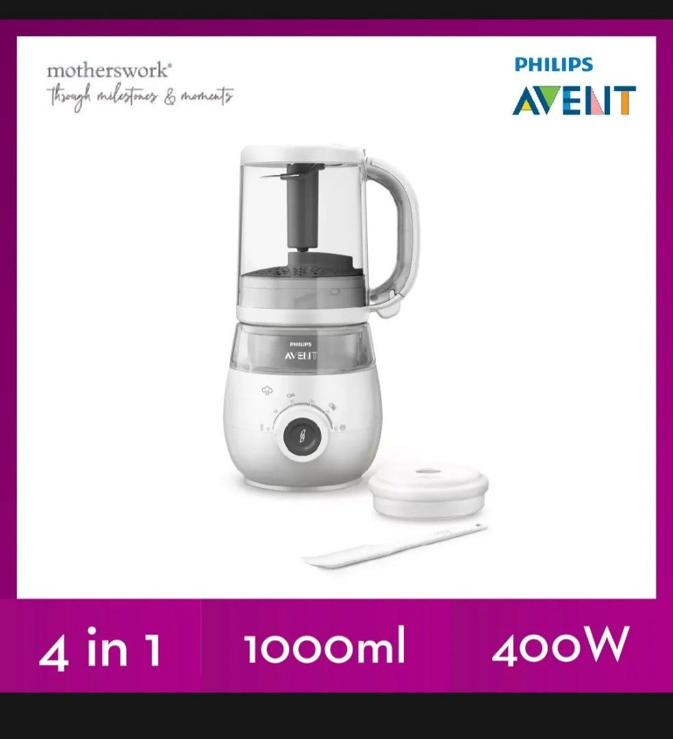 Philips Avent 4 in 1 Baby Food Maker, Babies & Kids, Nursing & Feeding ...