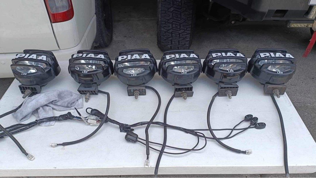 PIAA LED LP570 with Switch and Harness on Carousell