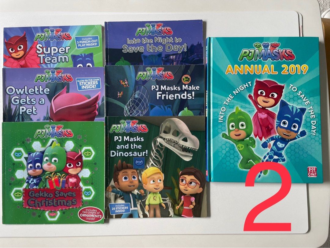 PJ Mask children books (7 items), Hobbies & Toys, Books & Magazines ...