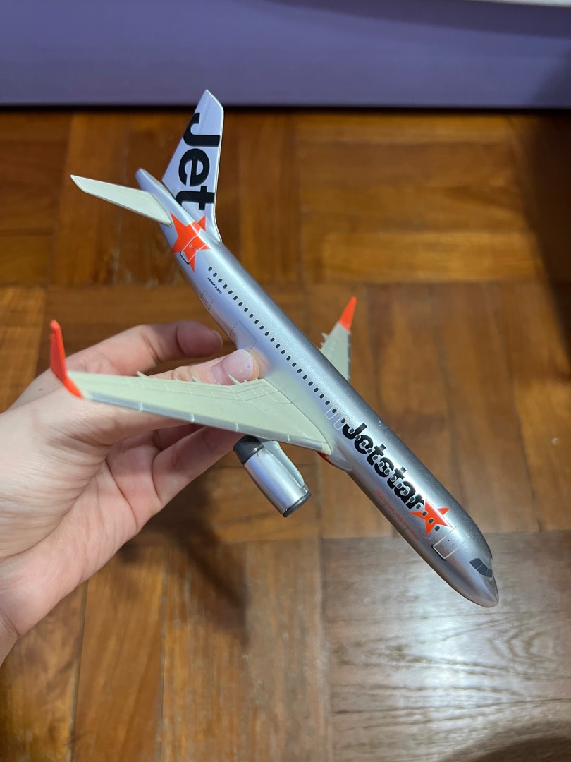 Plastic Jetstar A320 Plane Model, Hobbies & Toys, Toys & Games on Carousell