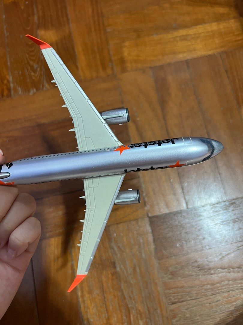 Plastic Jetstar A320 Plane Model, Hobbies & Toys, Toys & Games on Carousell