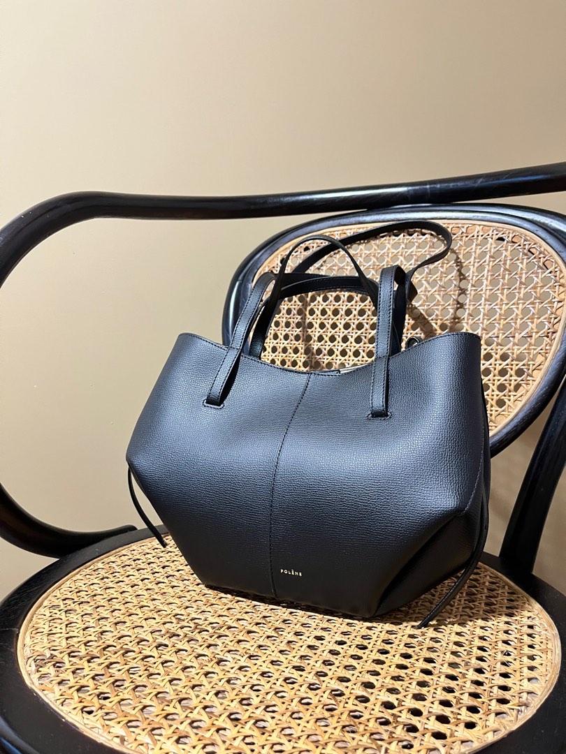 Polène Cyme Mini - Black, Women's Fashion, Bags & Wallets, Tote Bags on ...