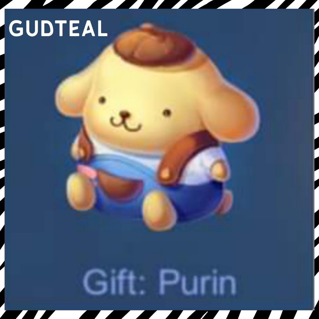 Pompompurin charisma Booster gift mlbb, Video Gaming, Gaming ...
