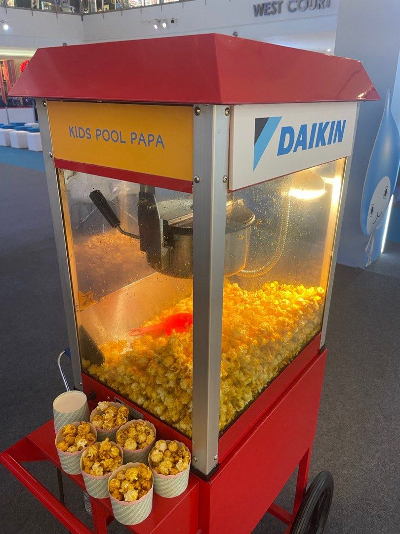 Popcorn Cart Machine Rental, Services, Others on Carousell