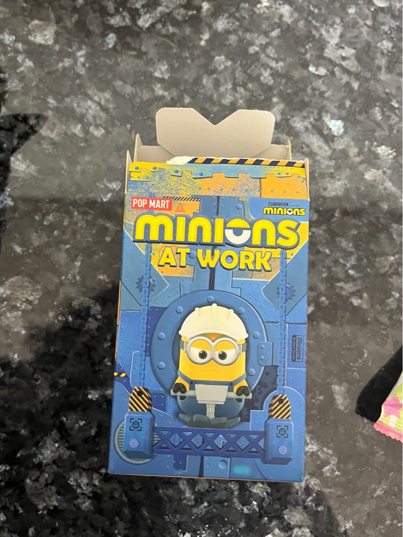 Popmart Minions at Work, Hobbies & Toys, Toys & Games on Carousell