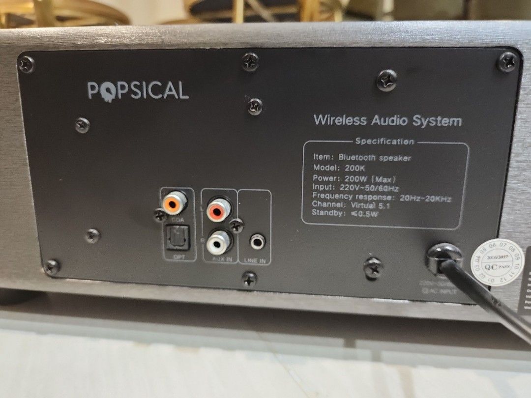 POPSICAL SPEAKER & 1 MIC, Audio, Soundbars, Speakers & Amplifiers on ...