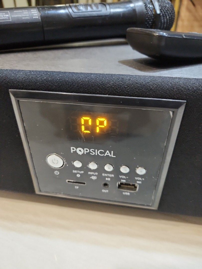 POPSICAL SPEAKER & 1 MIC, Audio, Soundbars, Speakers & Amplifiers on ...