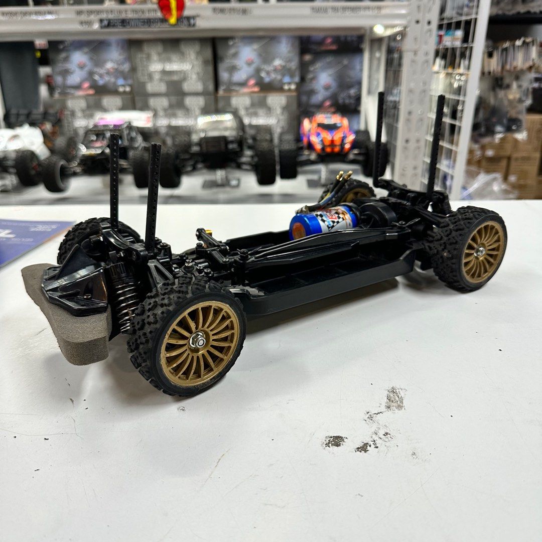 [PRE-OWNED] TAMIYA TT02 TT-02 Chassis with brushless motor, Hobbies ...