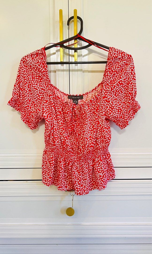Primark Cute Top, Women's Fashion, Tops, Blouses on Carousell