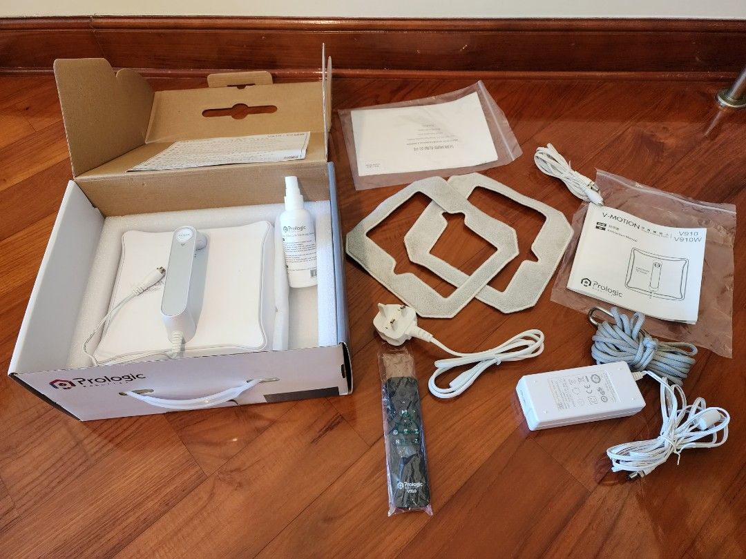 Prologic Robotics 抹窗機械人 V910W V-Motion WiFi 版, 家庭電器, 轉插器及插頭 - Carousell