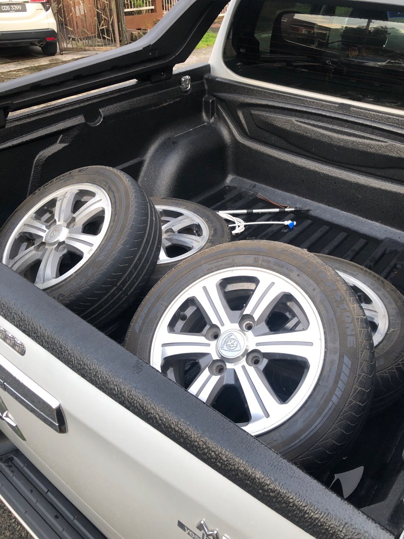 Proton Iriz Rim 14 inch, Auto Accessories on Carousell