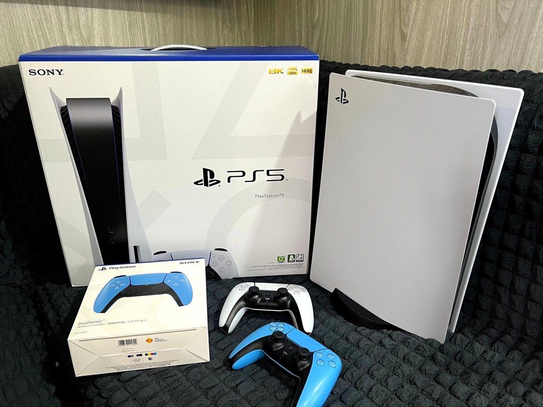 PS5 Console complete with box and warranty on Carousell