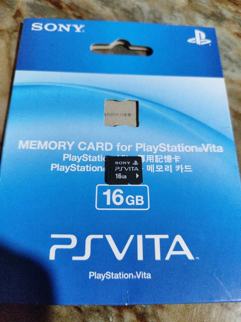 Ps Vita official 16GB memory card, Video Gaming, Video Game Consoles ...