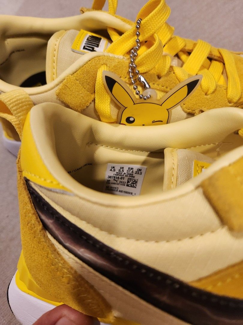 Puma Pikachu Pokemon Limited Edition, Men's Fashion, Footwear, Sneakers ...