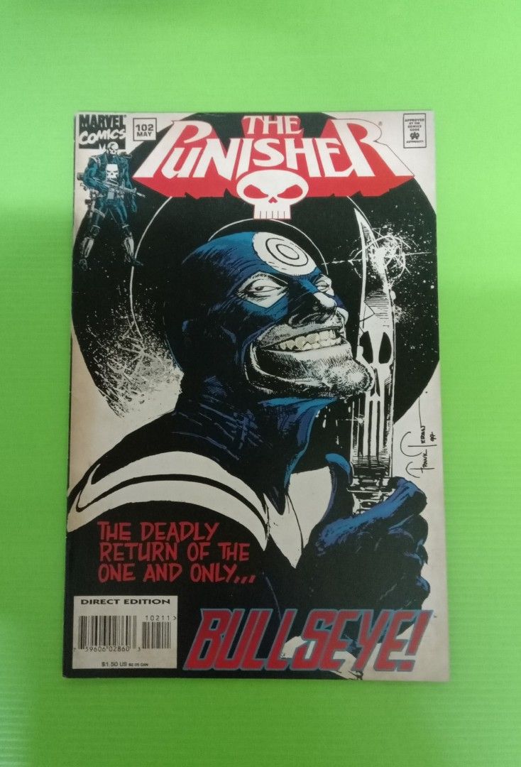 Punisher #102 ( Frank Teran - Cover Art ) Marvel Comics, Very Rare Book ...