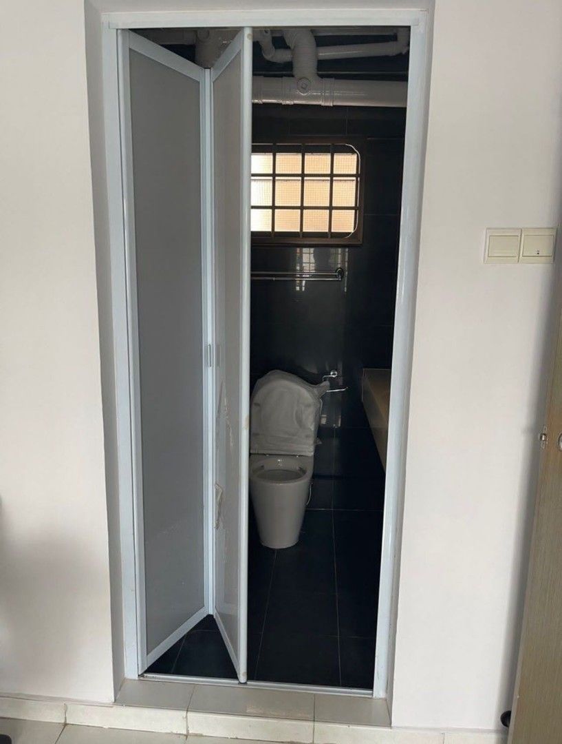 PVC door, Furniture & Home Living, Security & Locks, Locks, Doors ...