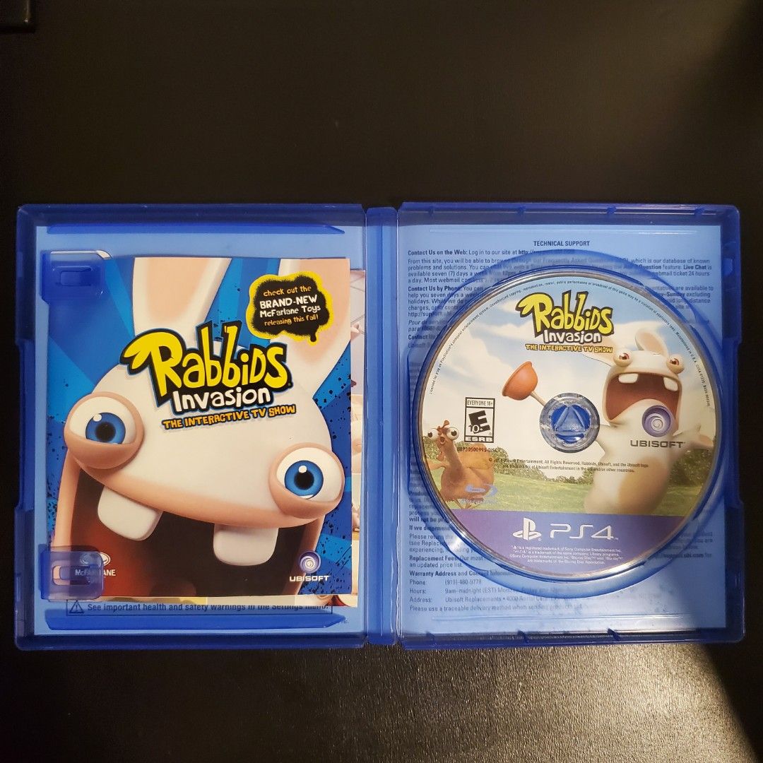 Rabbids Invasion, Video Gaming, Video Games, PlayStation on Carousell