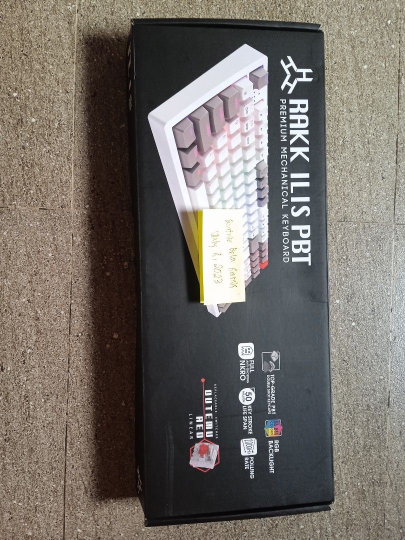 RAK ILLIS MECHANICAL KEYBOARD on Carousell