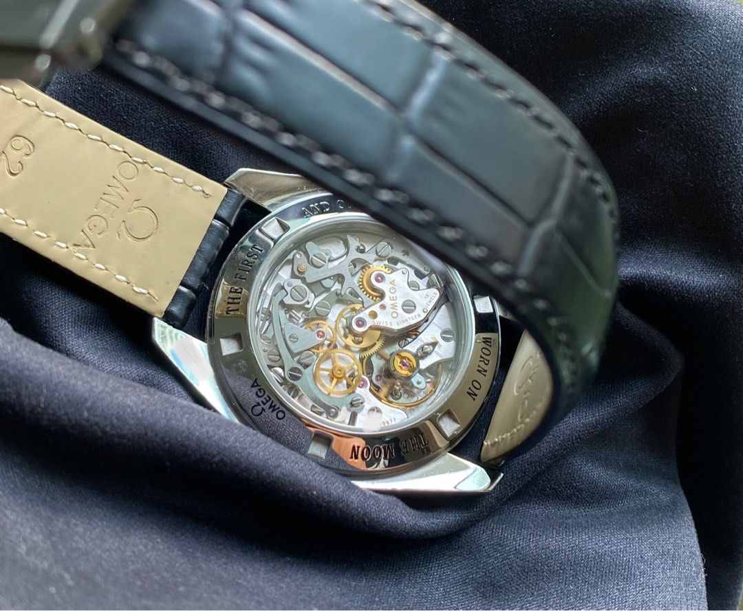 Rare & Brownie Legendary Omega Speedmaster 1863 Sapphire Sandwich ...
