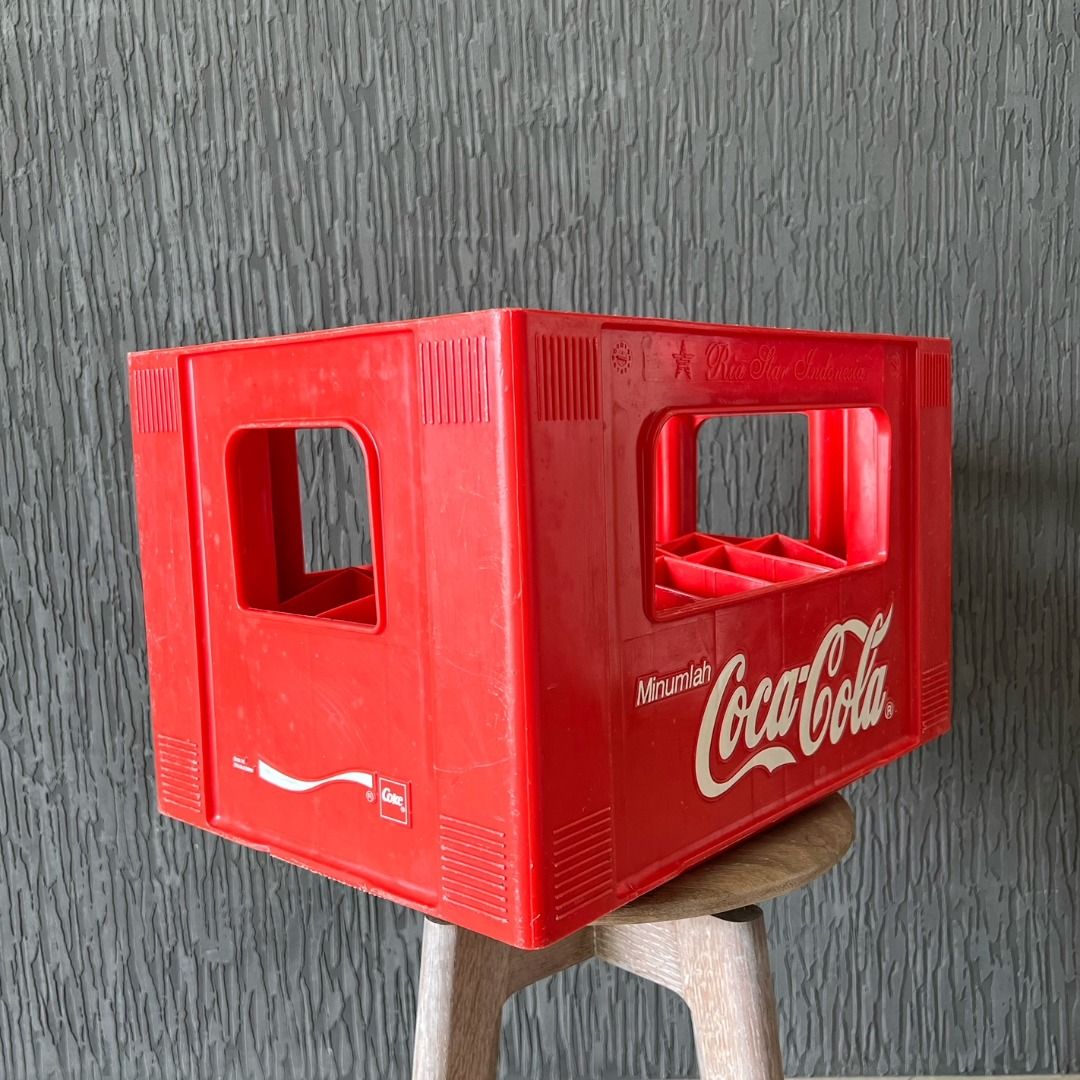Vintage Coca-Cola Crate with Interesting Details, Hobbies & Toys ...