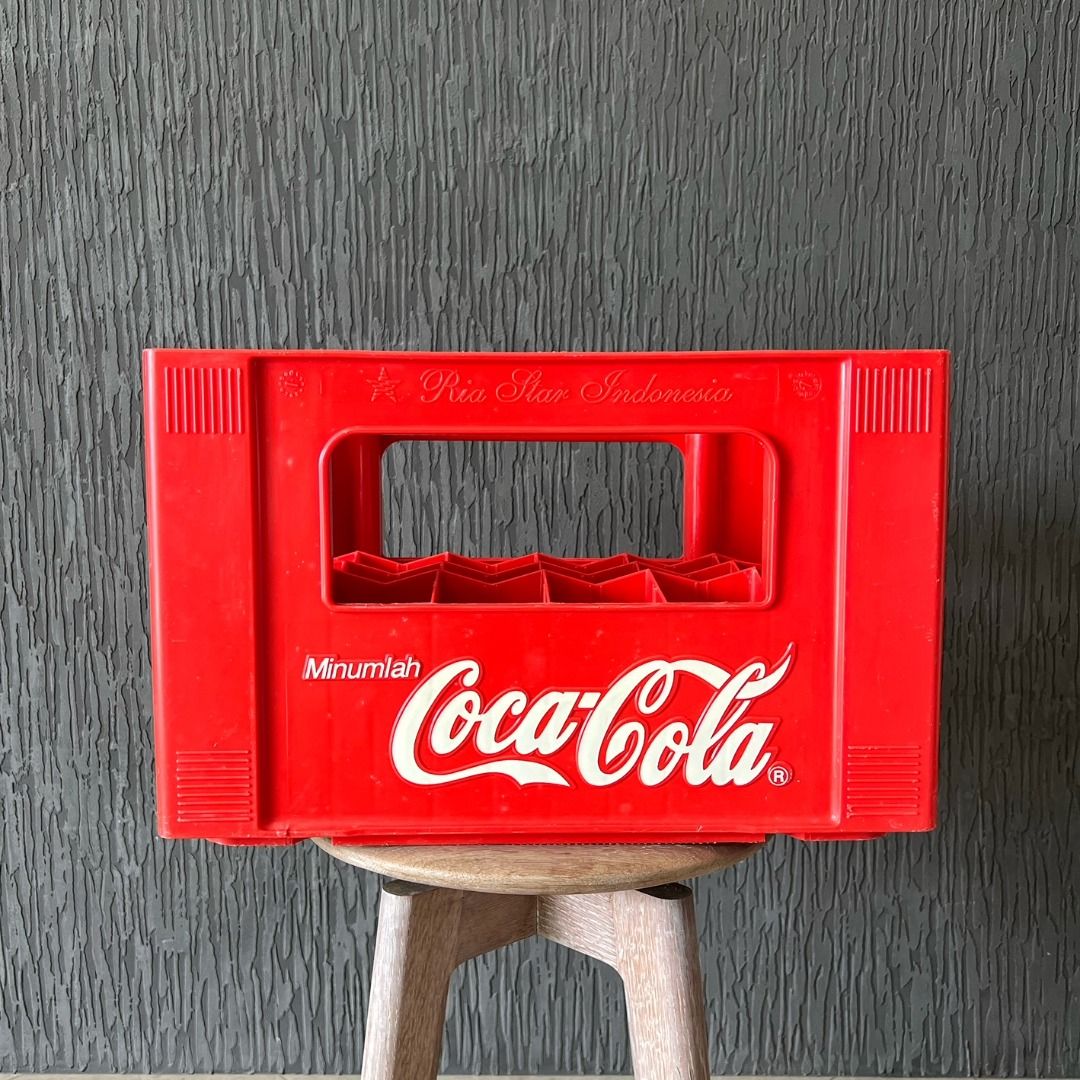 Vintage Coca-Cola Crate with Interesting Details, Hobbies & Toys ...