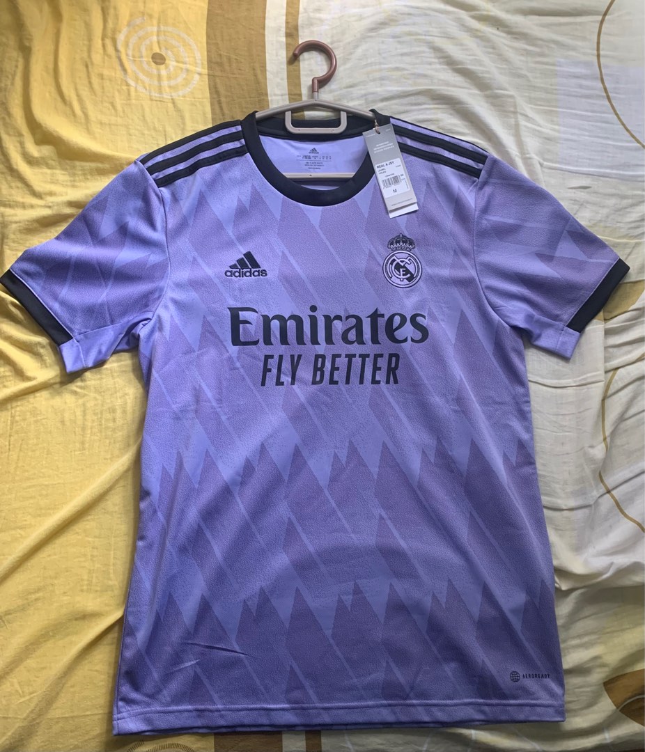 Real Madrid 22/23 away jersey, Men's Fashion, Activewear on Carousell