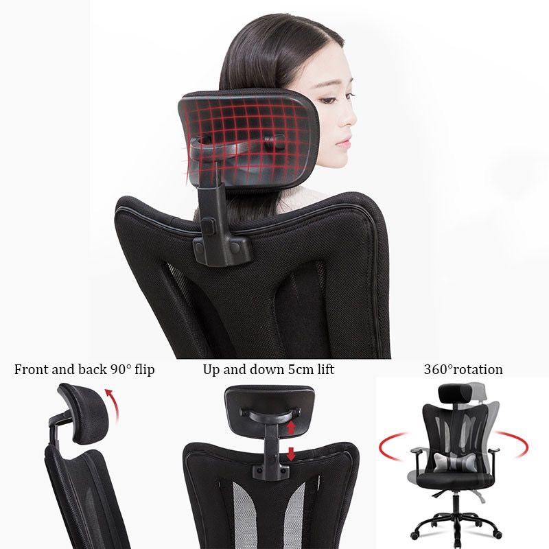 Remy Fabric Ergonomic Home Office Chair Modern Style, Furniture & Home ...