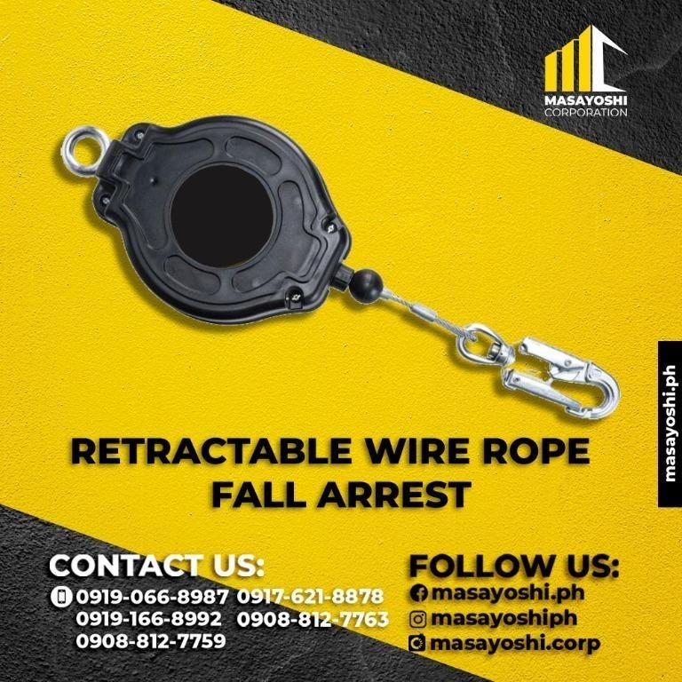 Retractable Wire Rope Fall Arrest | Fall Arrest | Retractable | Wire ...