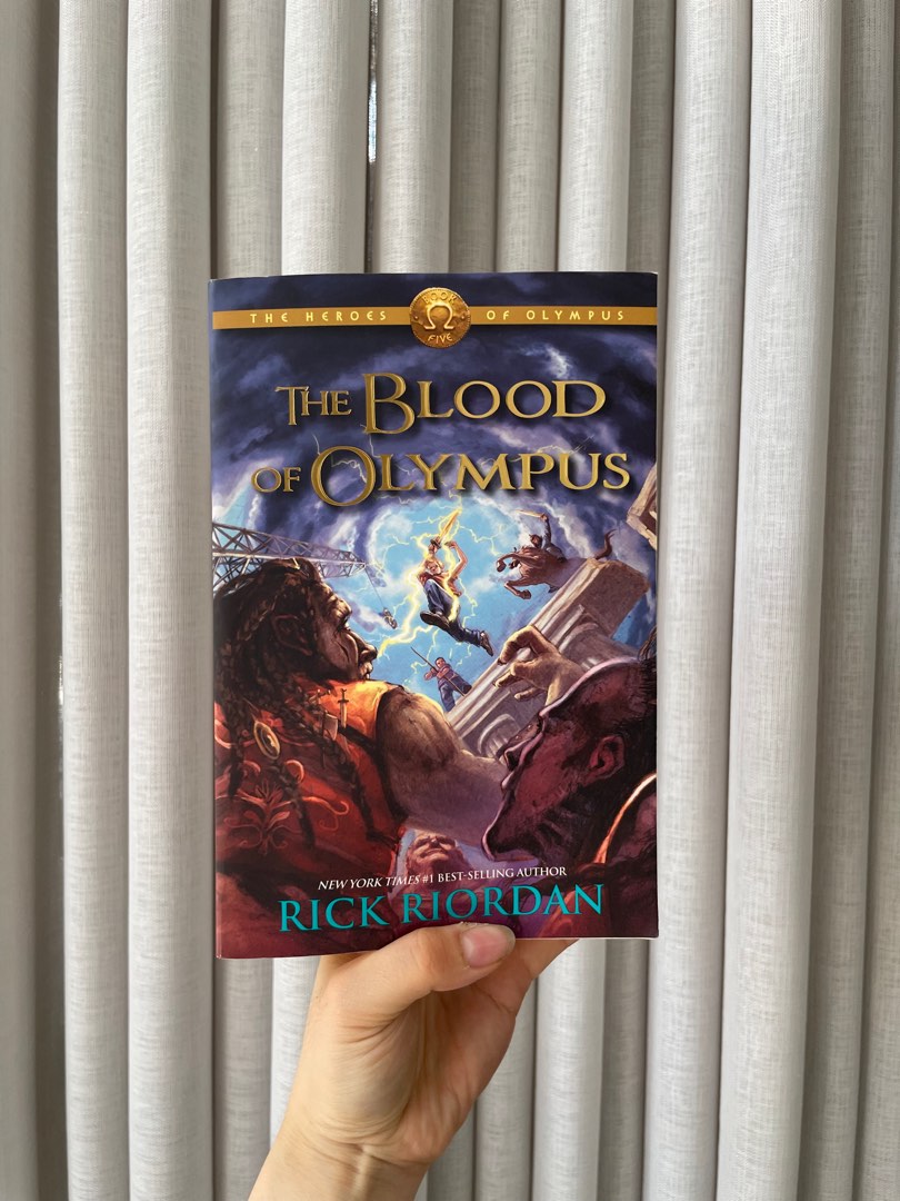 Rick Riordan The Blood of Olympus on Carousell