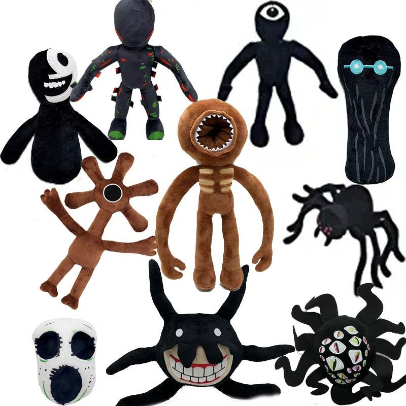 Roblox Doors Figure 門中驚魂 逃離大門 毛絨公仔玩具 送小朋友公仔玩偶 聖誕生日禮物 gift plush toys ...