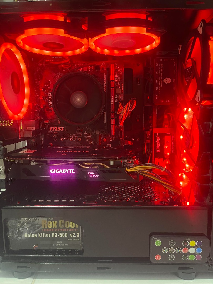 Rush! Ryzen 5 System Unit (With Freebie), Computers & Tech, Desktops on ...