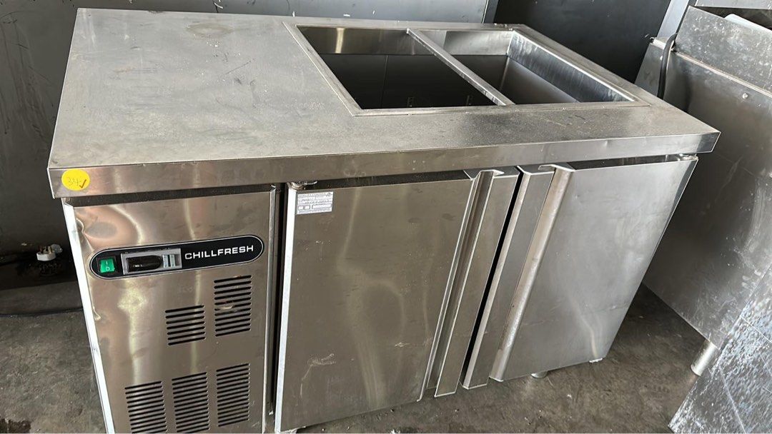 Salad Chiller/ Chill Fresh 2 Doors Counter Chiller, TV & Home ...