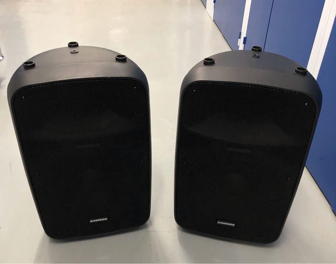 Samson Auro X15D Two Way Lightweight Active Loudspeaker 1000W with ...