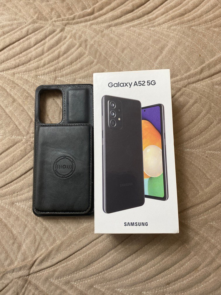 Samsung Galaxy A52 5G 256 Gb + 8 Gb Ram With box and free phone case ...