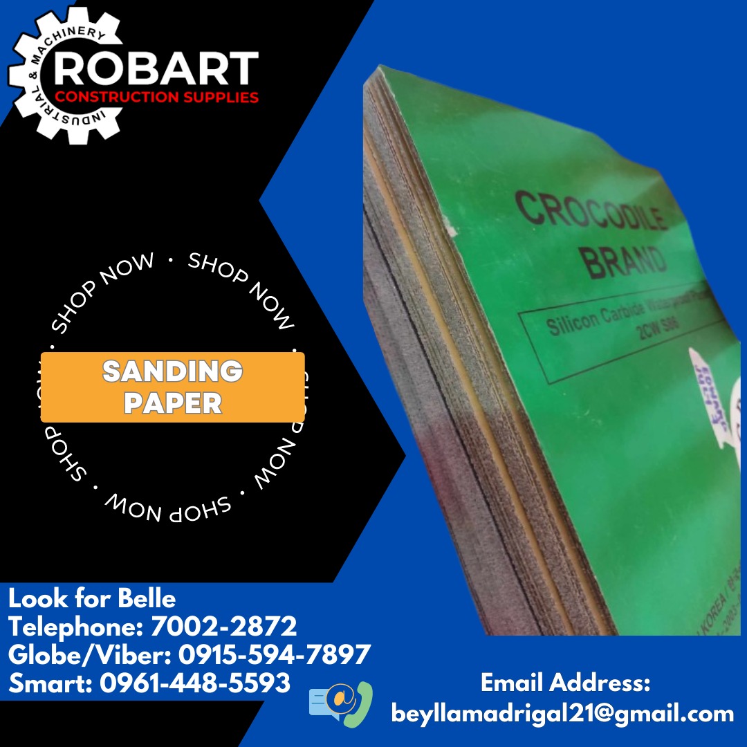 Sanding Paper, Commercial & Industrial, Construction Tools & Equipment ...