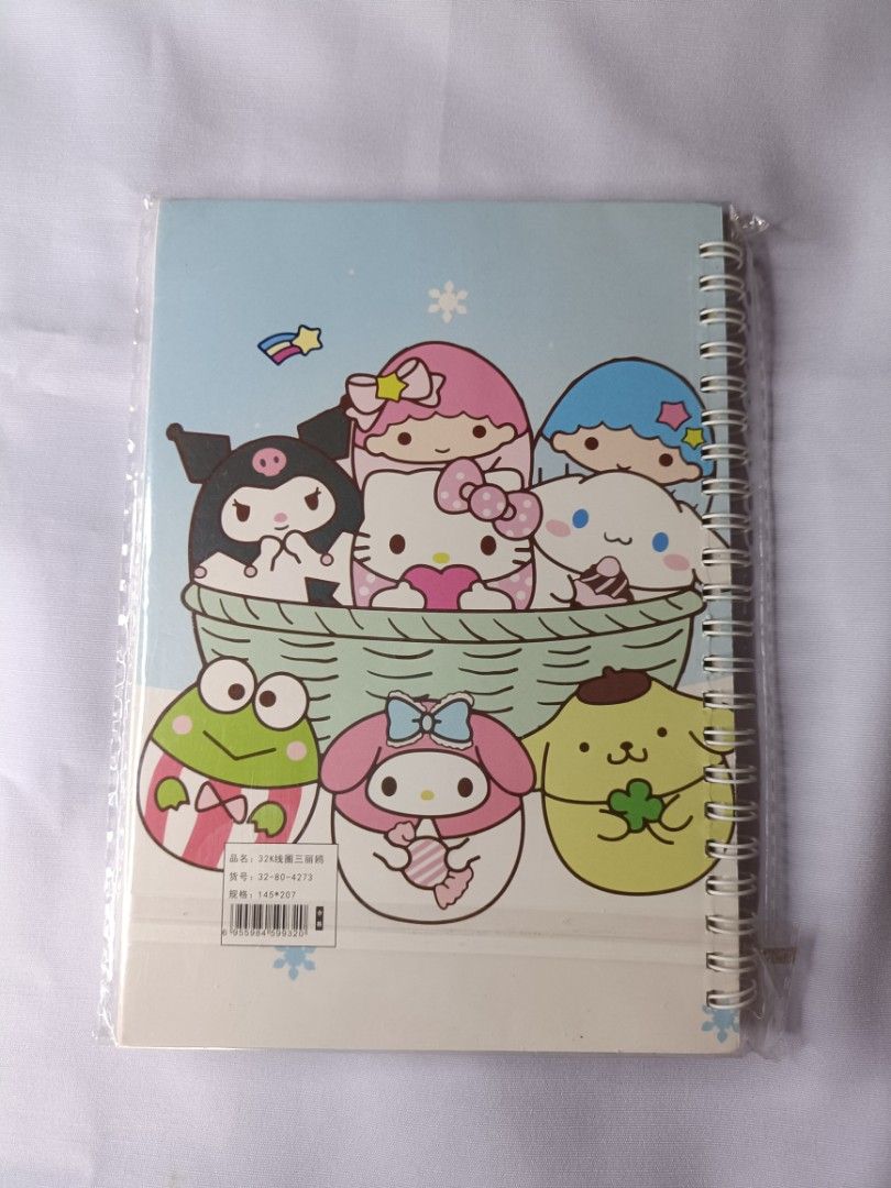 Sanrio Notebook, Hobbies & Toys, Stationary & Craft, Stationery ...