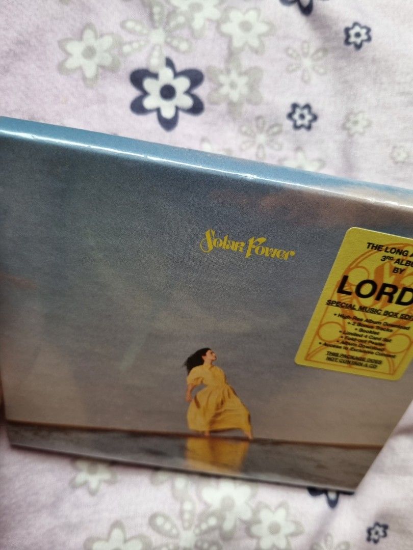 (Sealed) Lorde Solar Power Music Box, Hobbies & Toys, Music & Media ...