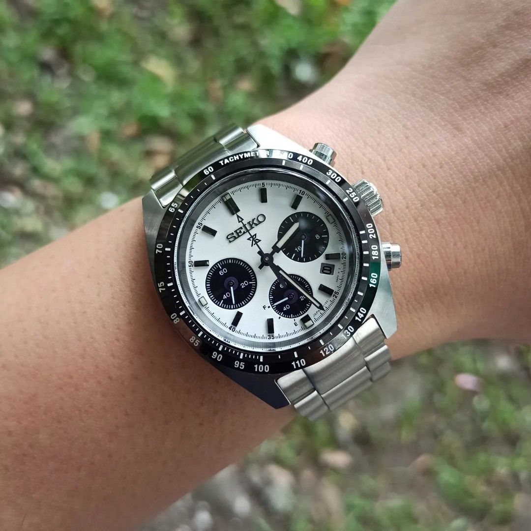 Seiko Prospex - Solar Panda Speedtimer JDM SBDL085 (SSC813P1 ...